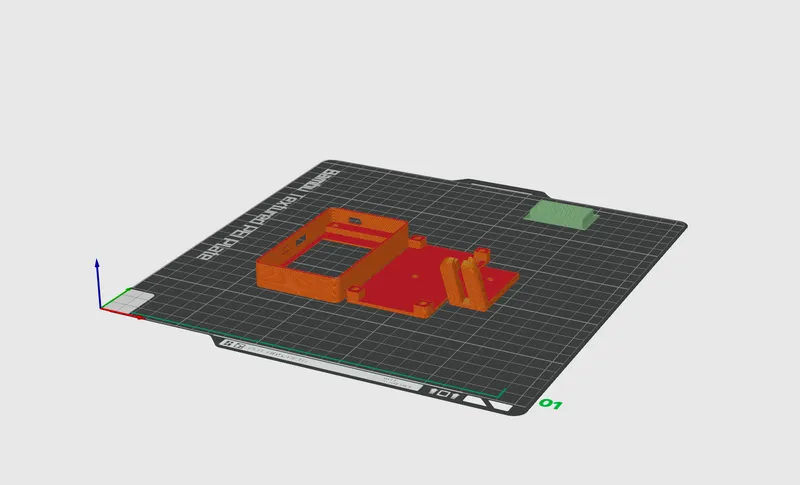 Xtouch - Touchscreen for Bambu Lab P1S and P1P with Cable Management ...