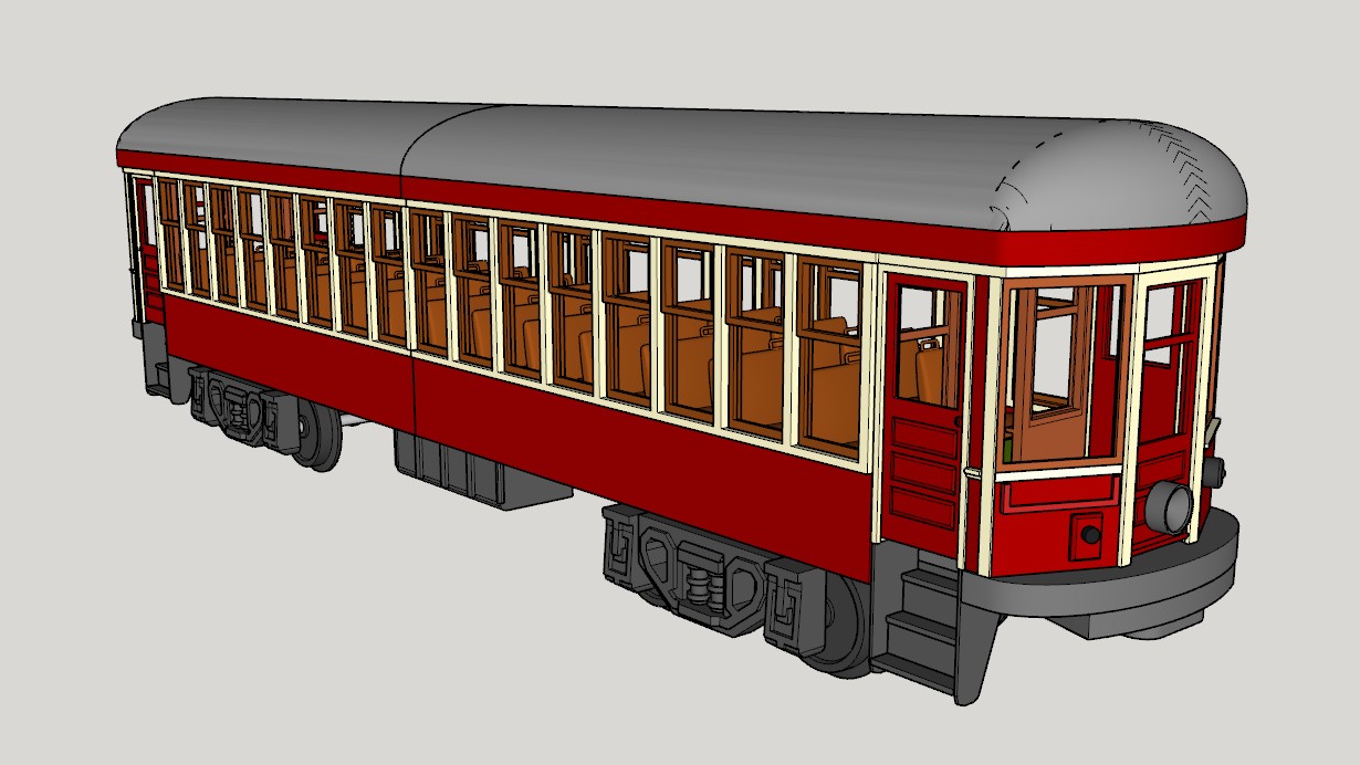BCER Tram Car by apalexander | Download free STL model | Printables.com