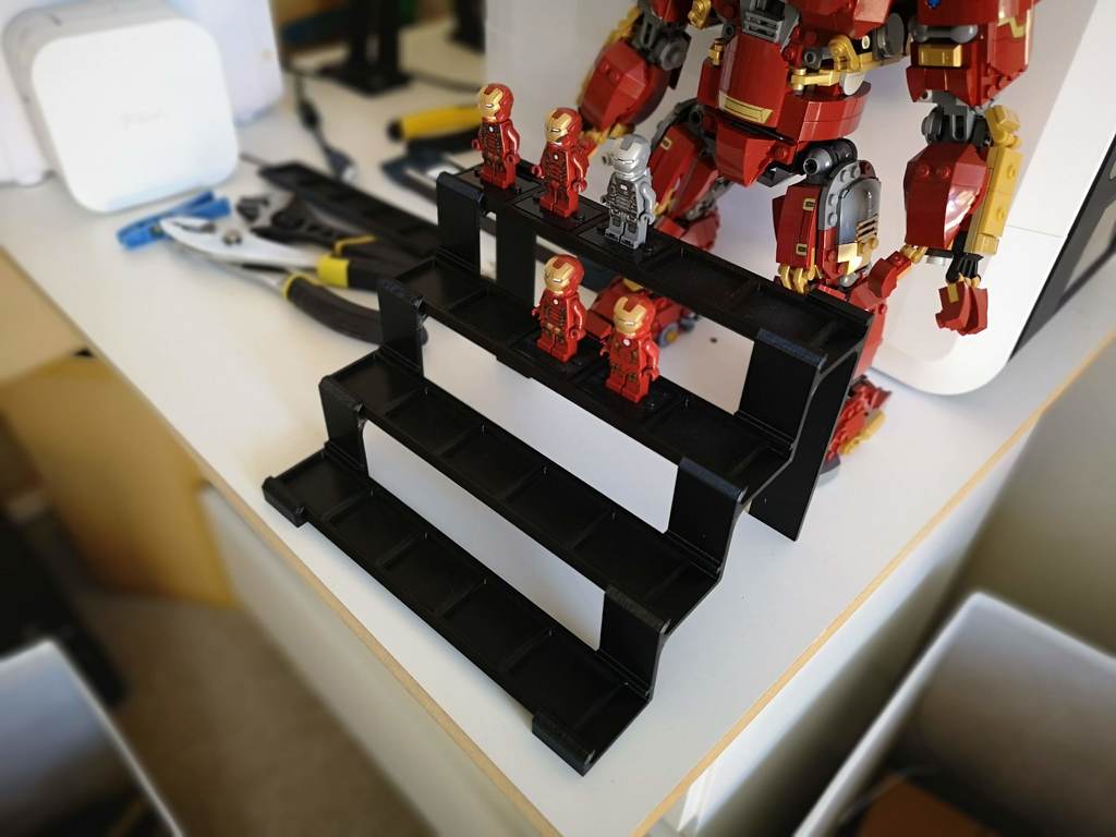 Display stand for Lego minifigures by apalexander | Download free STL ...