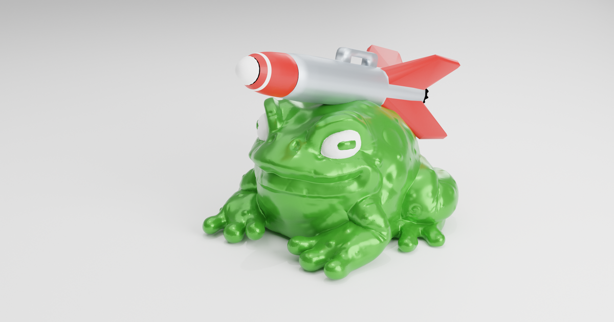 Missile Toad by BeardRobot (V2) por BeardRobot | Descargar modelo STL ...