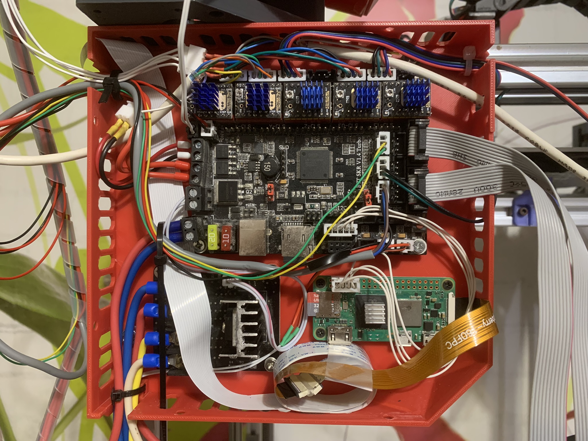 SKR 1.4 TURBO controller box with pi zero and mosfet by Sashko ...