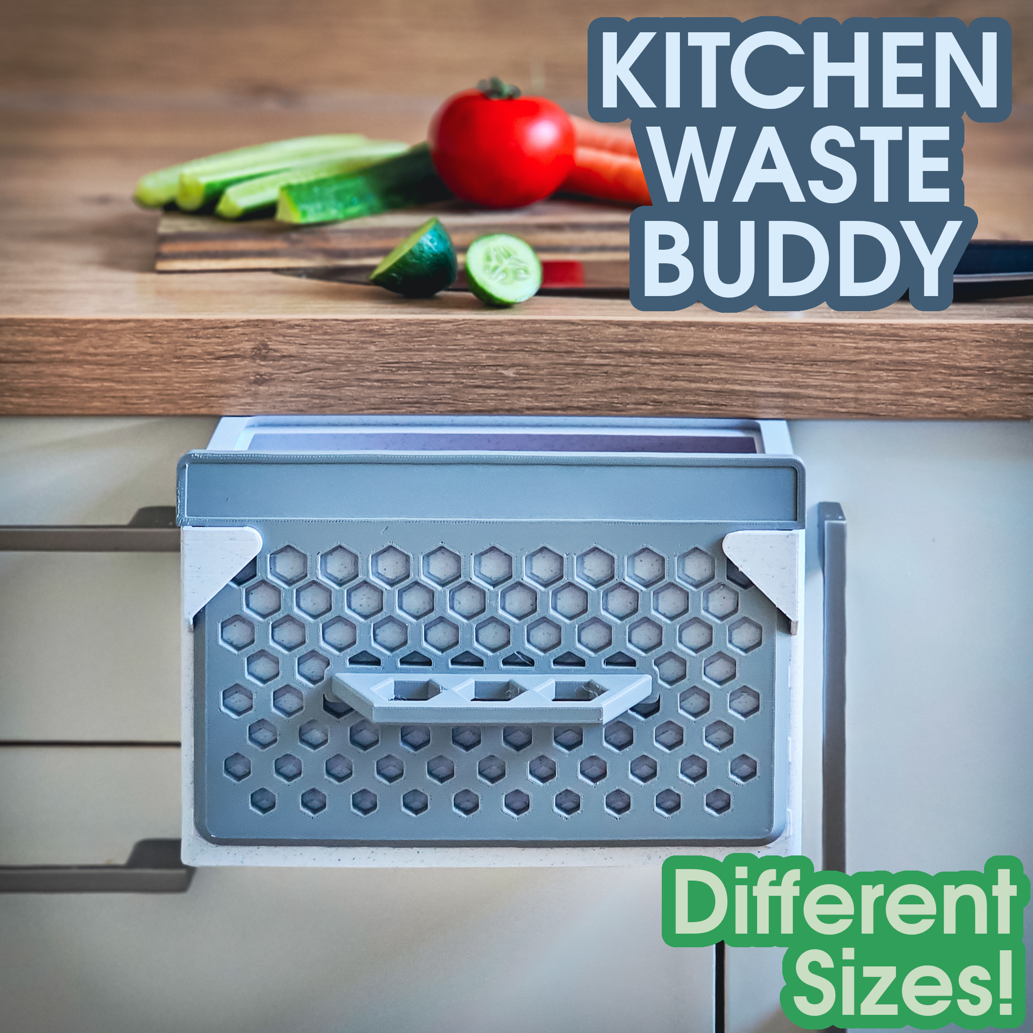 Kitchen Waste Buddy - hangs in your drawers! (Different Sizes!) by ...