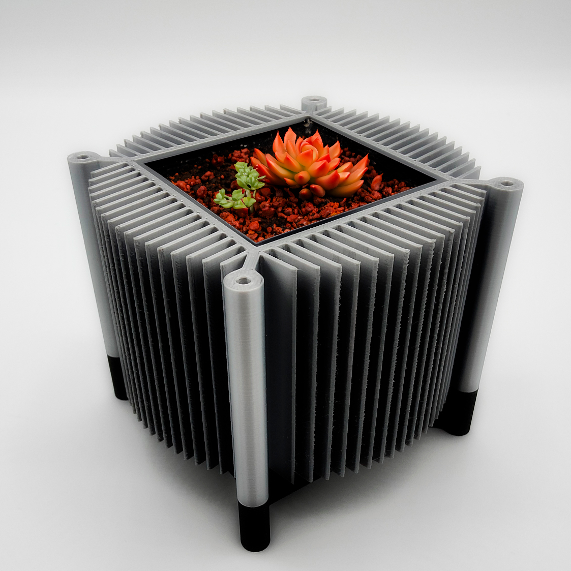Heat-Sink Vase by Sparks3D | Download free STL model | Printables.com