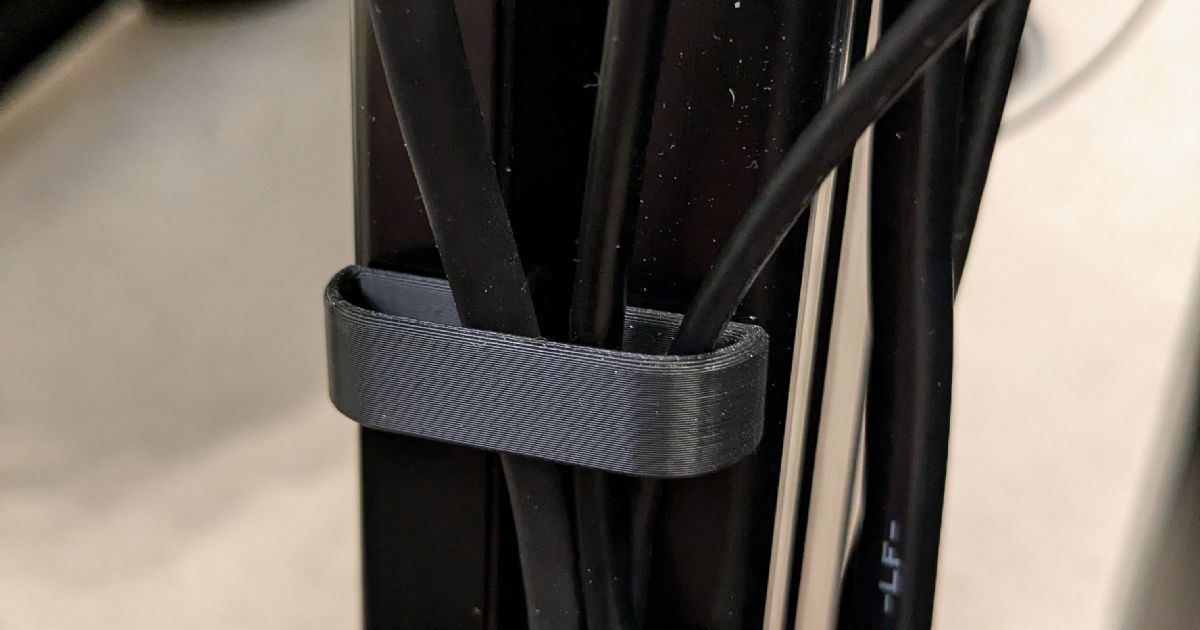 4040 / 4080 Aluminum Profile Cable Clip by billsmithem | Download free ...