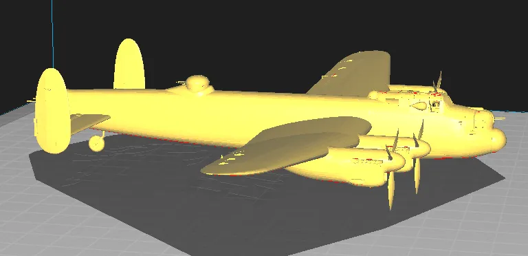 Landcaster B MK III British bomber by AaronTMG | Download free STL ...