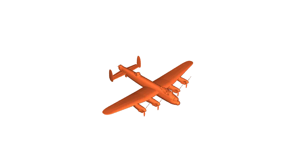 Landcaster B MK III British bomber by AaronTMG | Download free STL ...