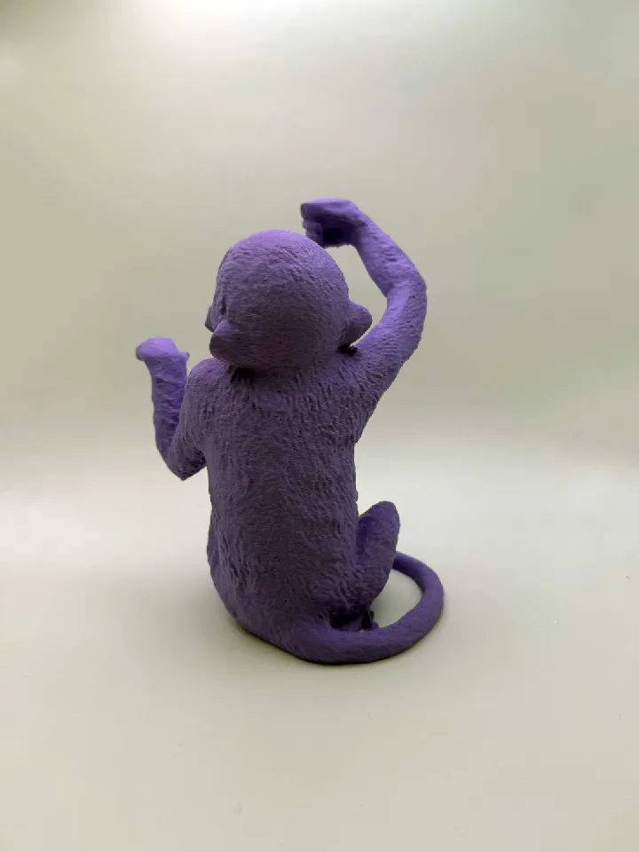 Monkey Sculpture/Statue by Stigern | Download free STL model ...