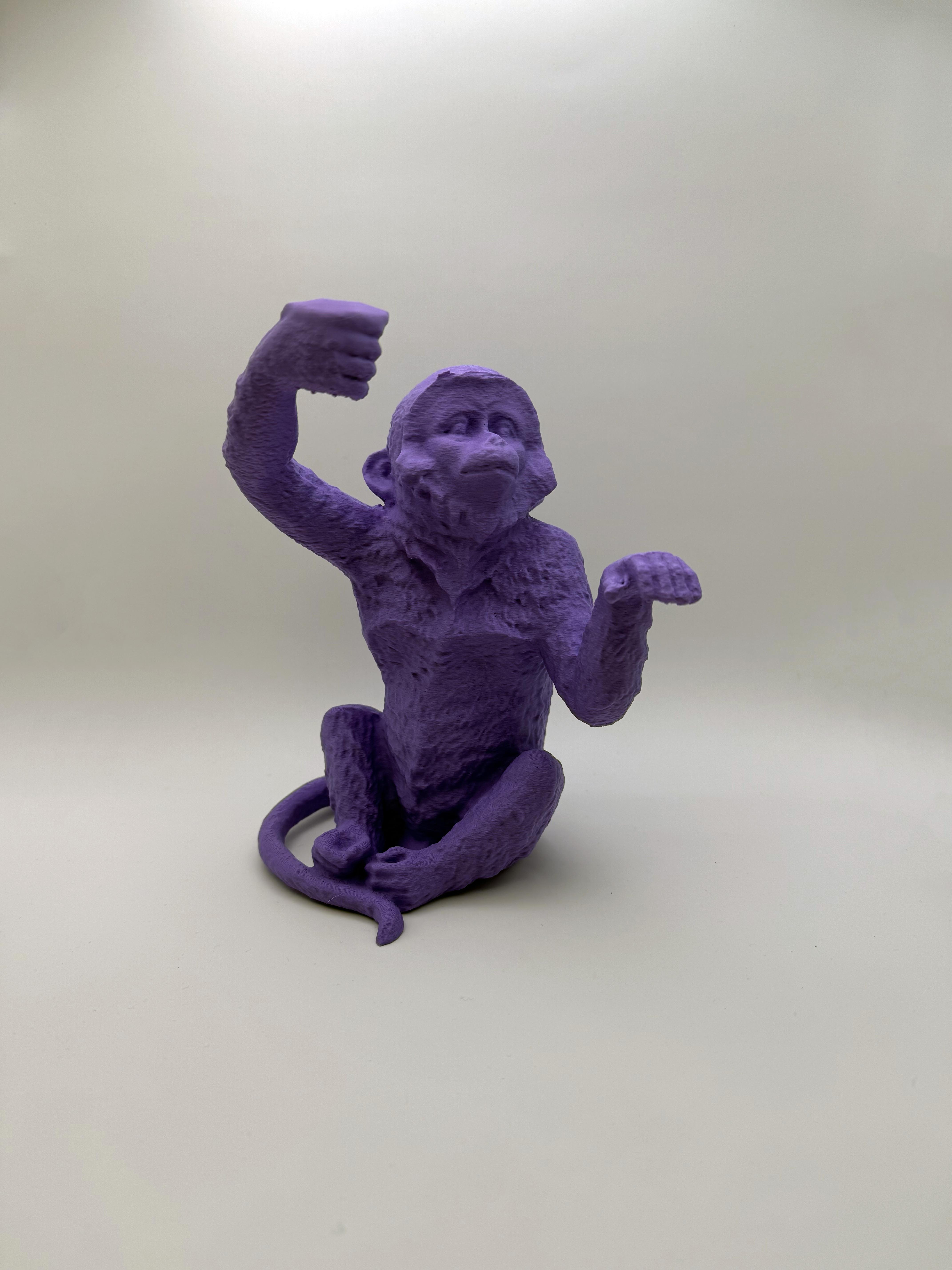 Monkey Sculpture/Statue by Stigern | Download free STL model ...