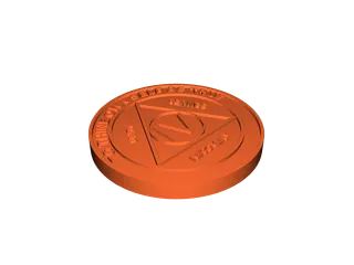 Alcohol Anonymous Juice Wrld Coin by ChopperOllie | Download free STL ...