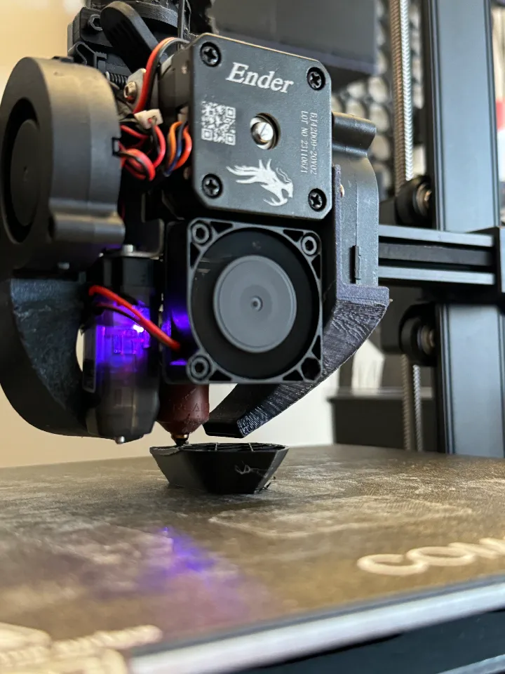 Ender 3 V3 SE Dual 5015 Fan Ducts for KE/K1 Hotend by shoeys_for_newey | Download free STL model ...