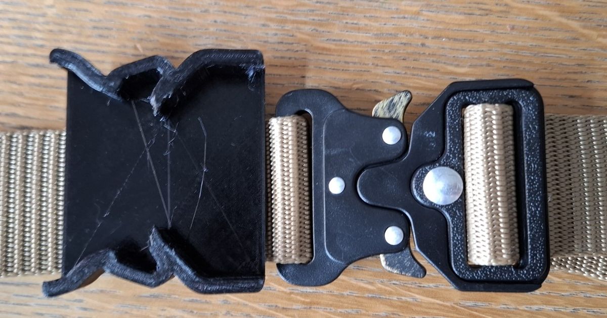Cheap Tactic buckle lock fix by rav | Download free STL model ...