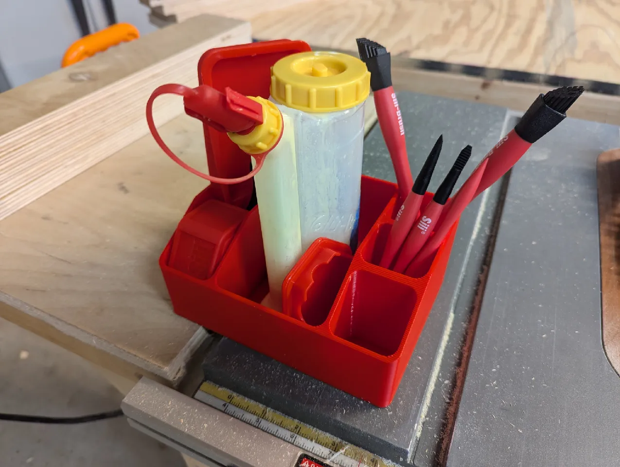 Glue Caddy by Chas1397 | Download free STL model | Printables.com
