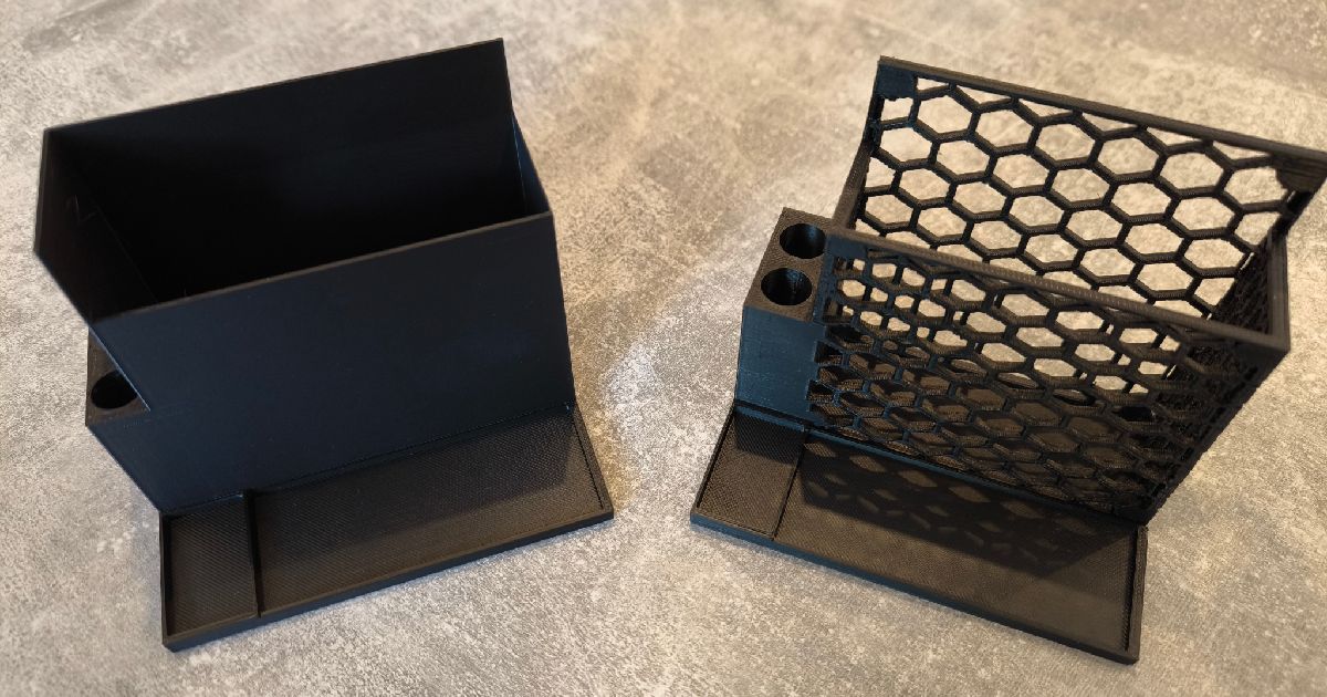 Two Types of Notepad holder / Notizzettelhalter by 3D_druck_by_ted ...