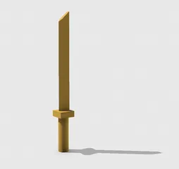 Lego Sword by Robo_Kong | Download free STL model | Printables.com