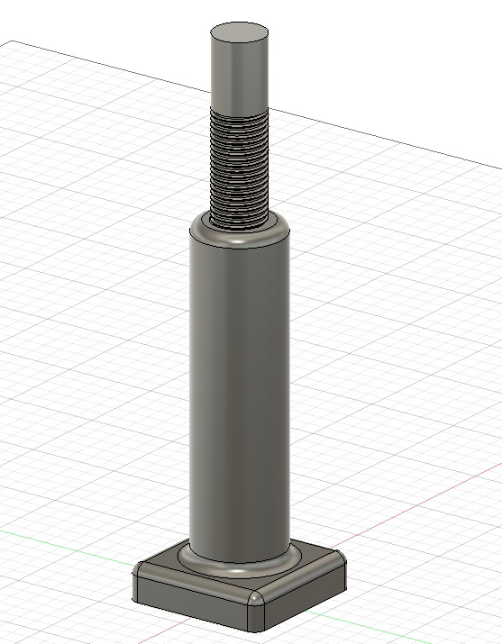 Anti-Sag GPU Stand (aka machinists jack) by remotelove | Download free ...