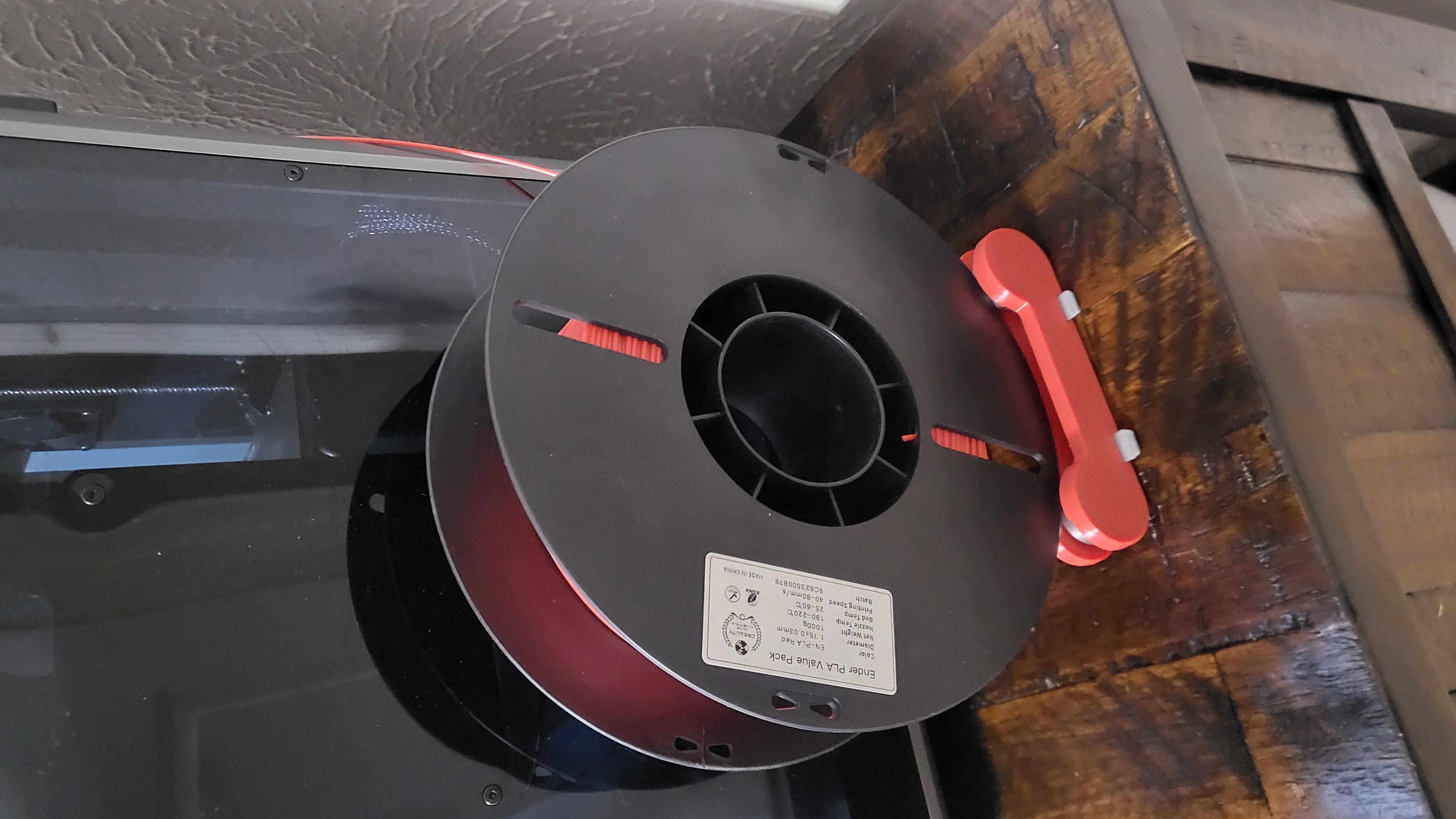 Adjustable Filament Spool Roller por Idan | Descargar modelo STL ...