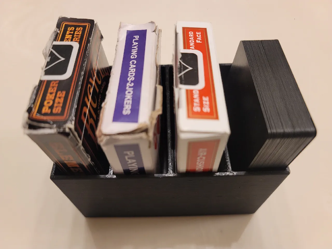 4 Card Deck Holder by Moto69xxx2000 | Download free STL model ...