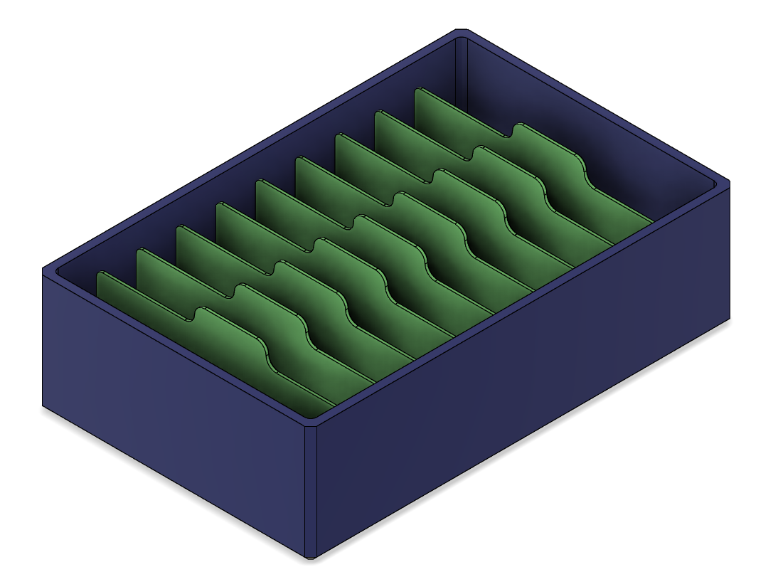 Seed Box Organiser Insert and Dividers by Trickyhicky | Download free ...