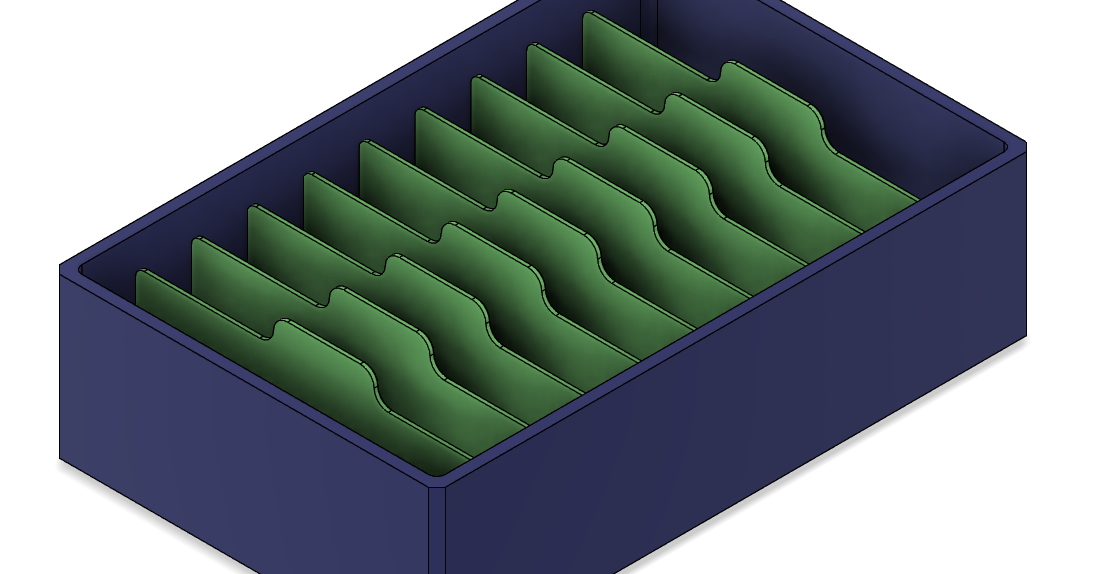 Seed Box Organiser Insert and Dividers by Trickyhicky | Download free ...