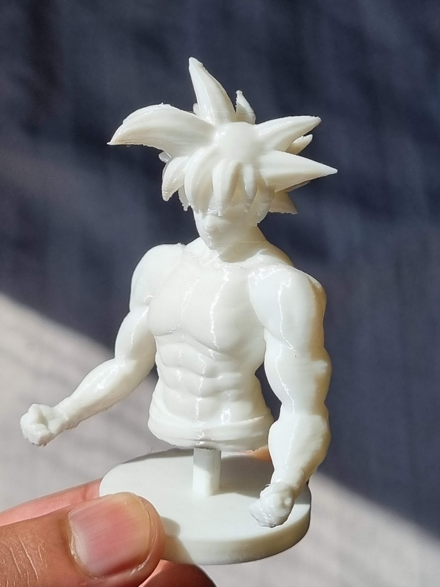 Goku Bust with Stand from Dragon Ball by Afran Bari | Download free STL ...