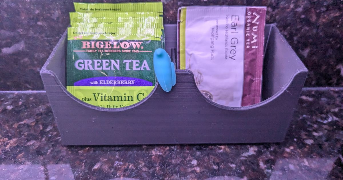 Teabag holder by Derek K | Download free STL model | Printables.com