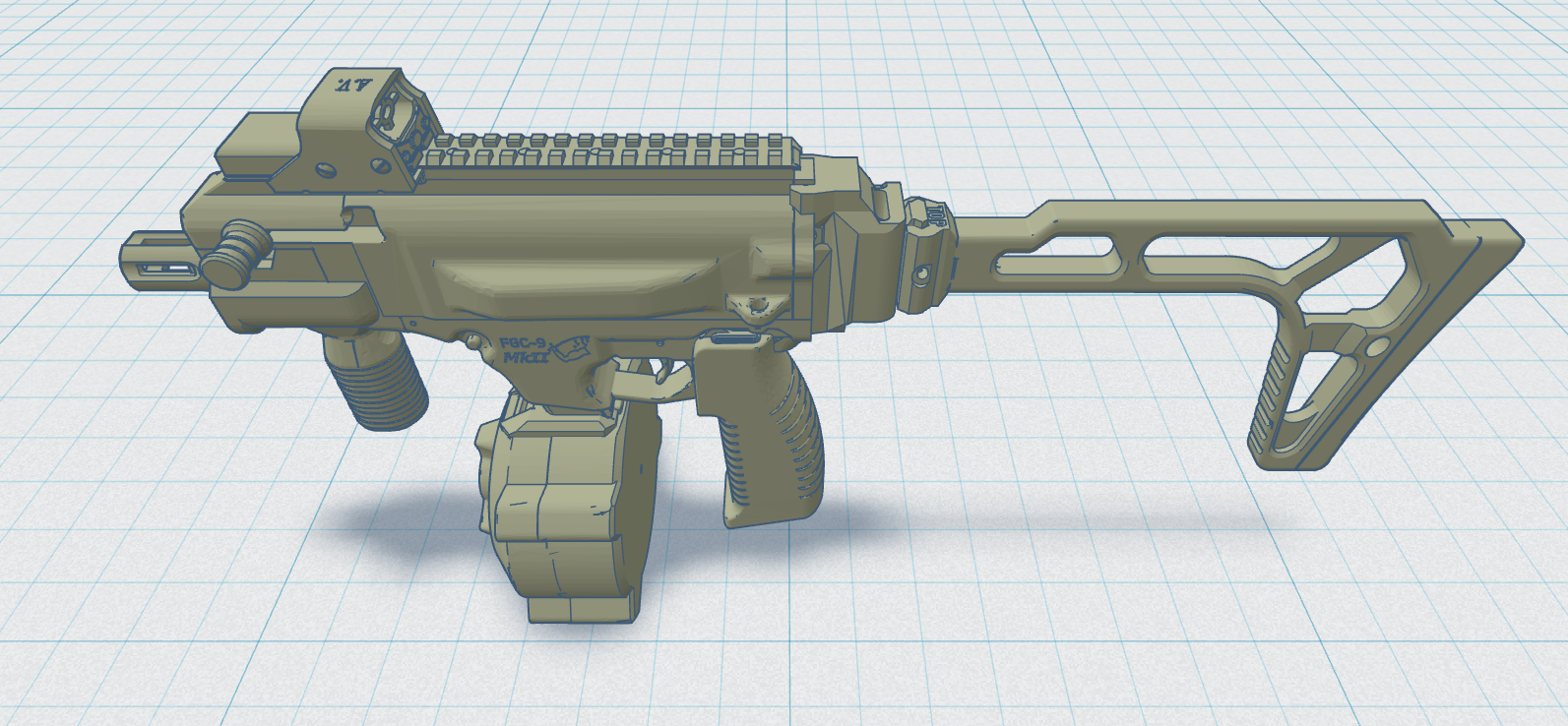 FGC9 for Dummy 13 Weapon 21 by Peter Ennist | Download free STL model ...