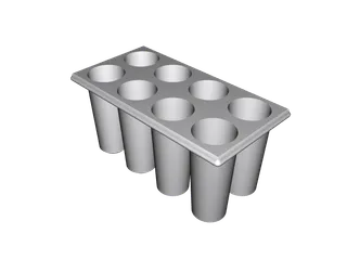 Popsicle Mould by Ike | Download free STL model | Printables.com