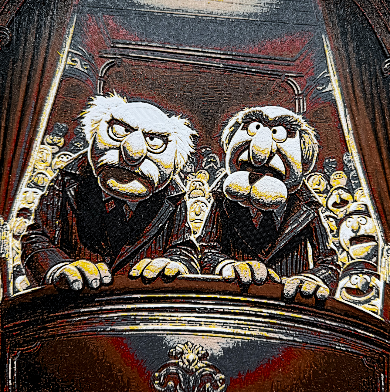 Statler and Waldorf From the Balcony - The Muppet Show by Grzegorz GFX ...