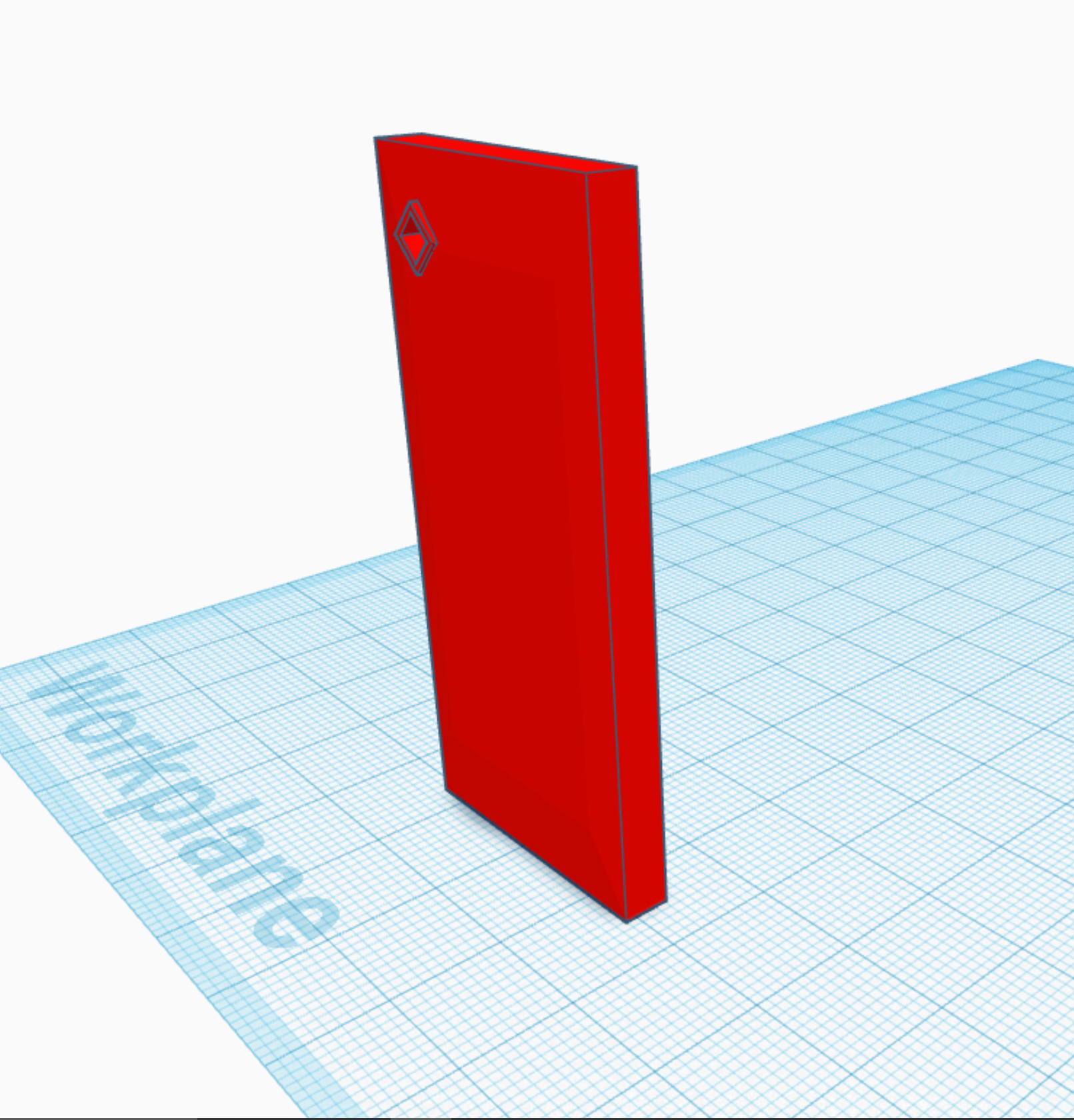 Rectangular Keychain template by Beardman | Download free STL model ...