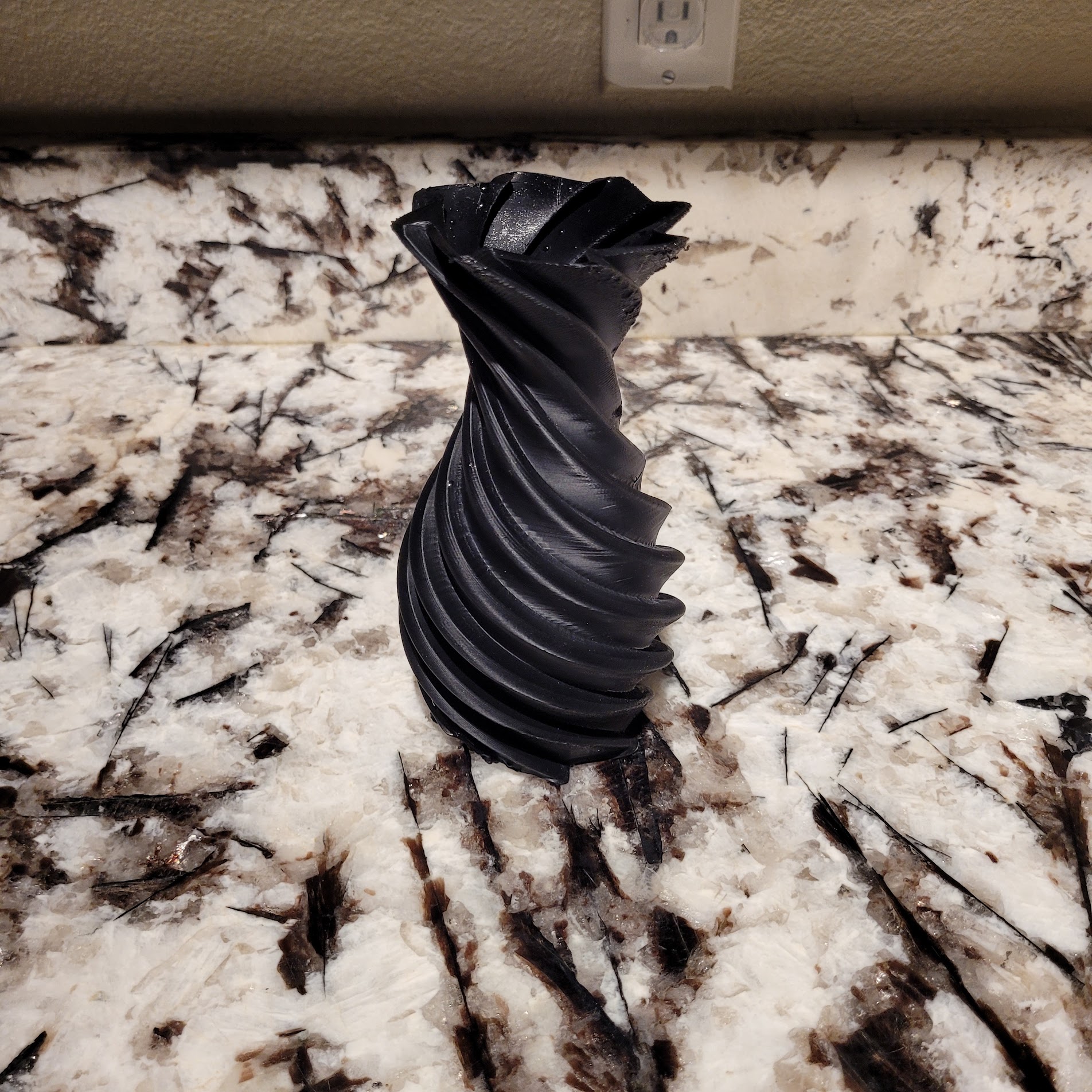 Twisted Volcano Vase by BTCB | Download free STL model | Printables.com