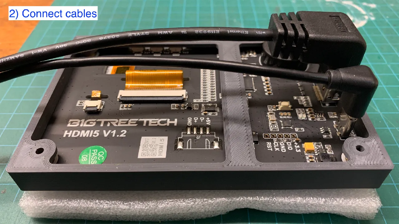 BTT HDMI5 V1.2 display mount Voron by EDnation | Download free STL ...