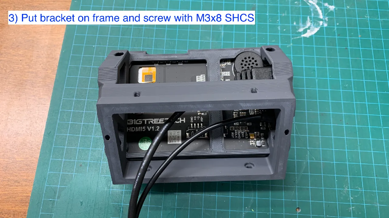 BTT HDMI5 V1.2 display mount Voron by EDnation | Download free STL ...