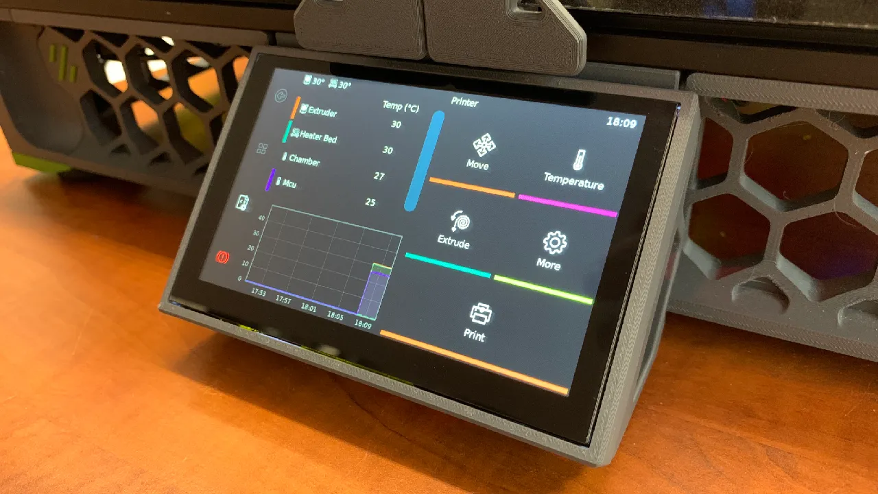 BTT HDMI5 V1.2 display mount Voron by EDnation | Download free STL ...