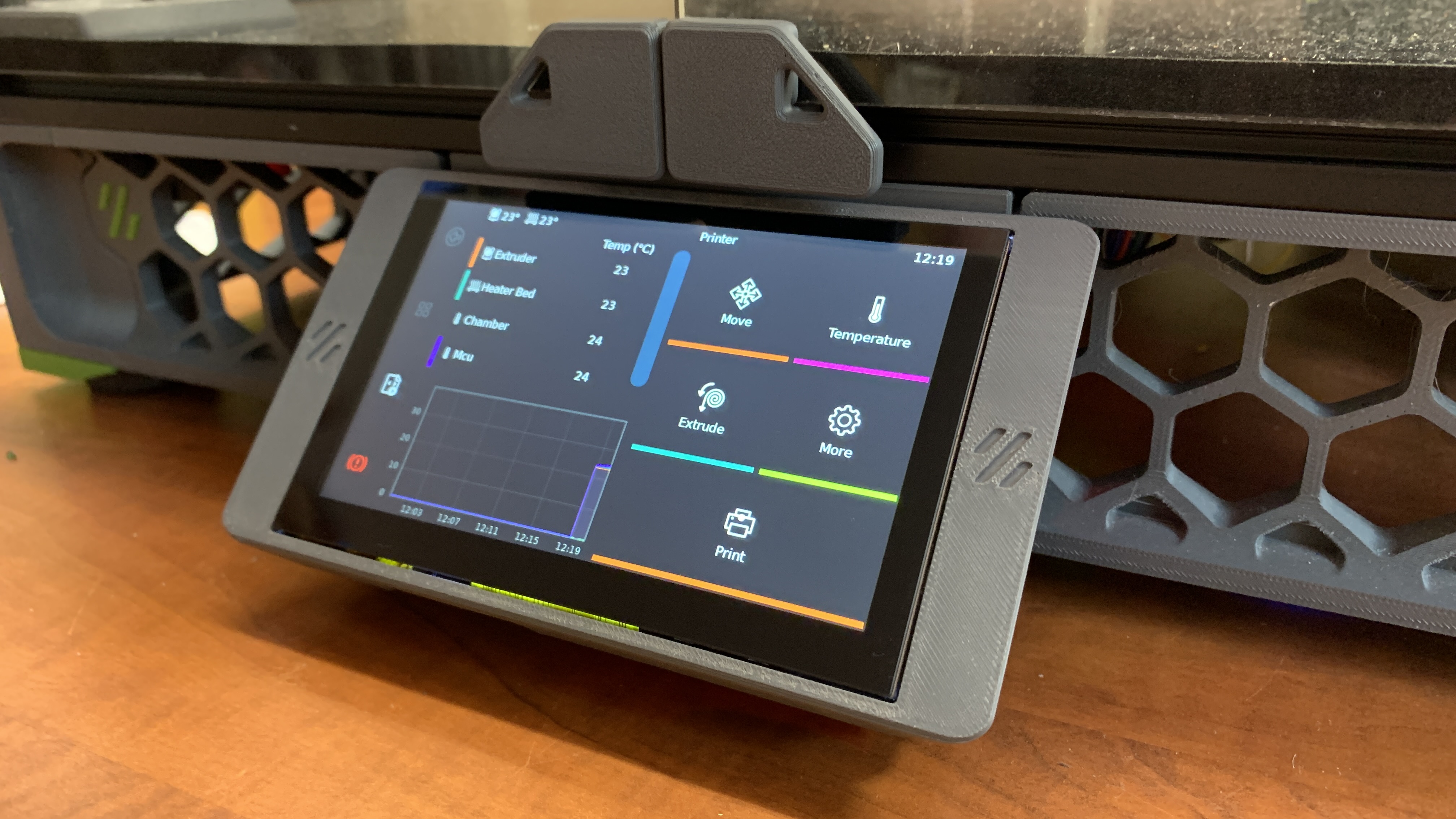 BTT HDMI5 V1.2 display mount Voron by EDnation | Download free STL ...