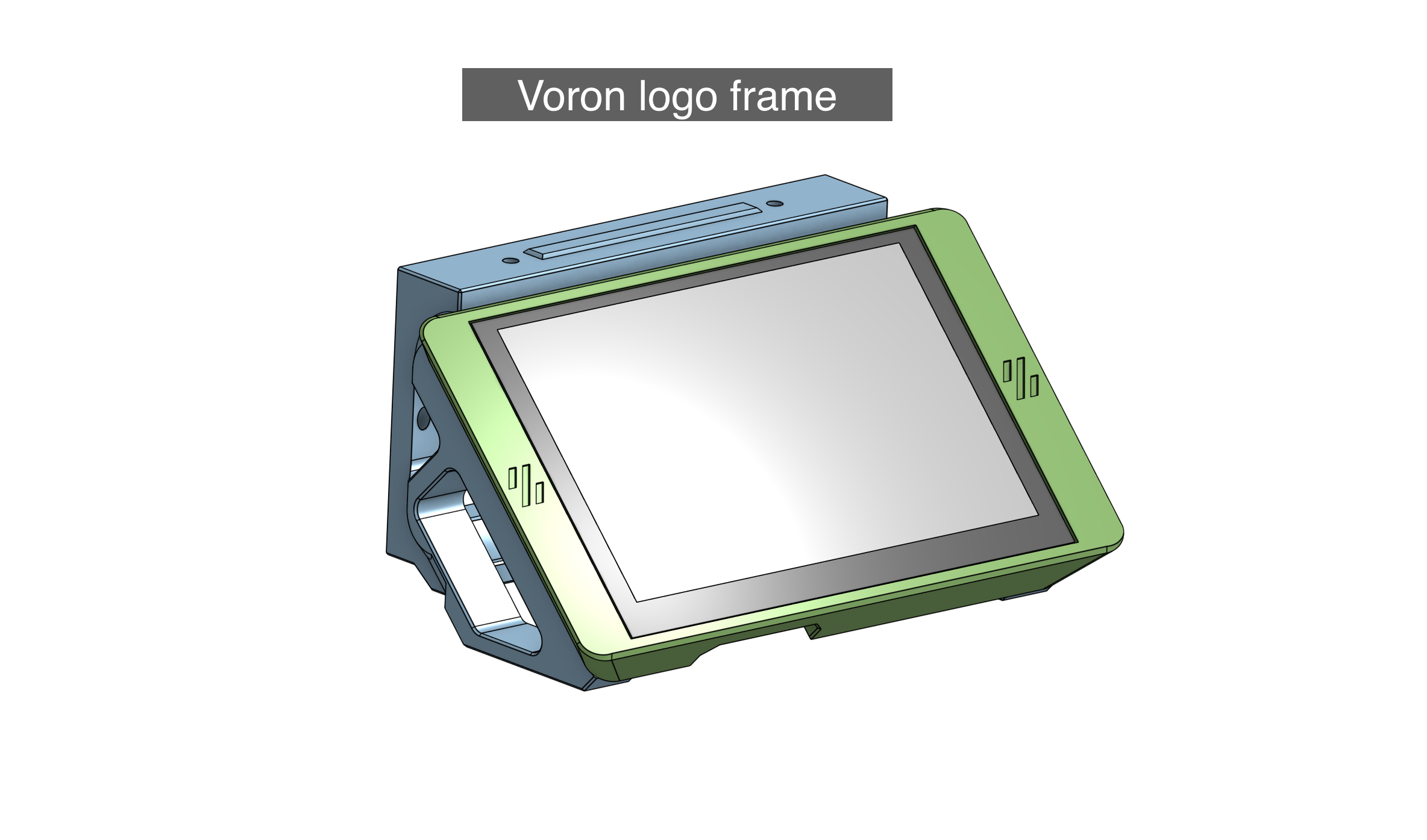 BTT HDMI5 V1.2 display mount Voron by EDnation | Download free STL ...