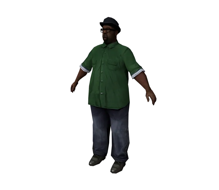Big Smoke from GTA: San Andres by Skeleton Dan | Download free STL ...