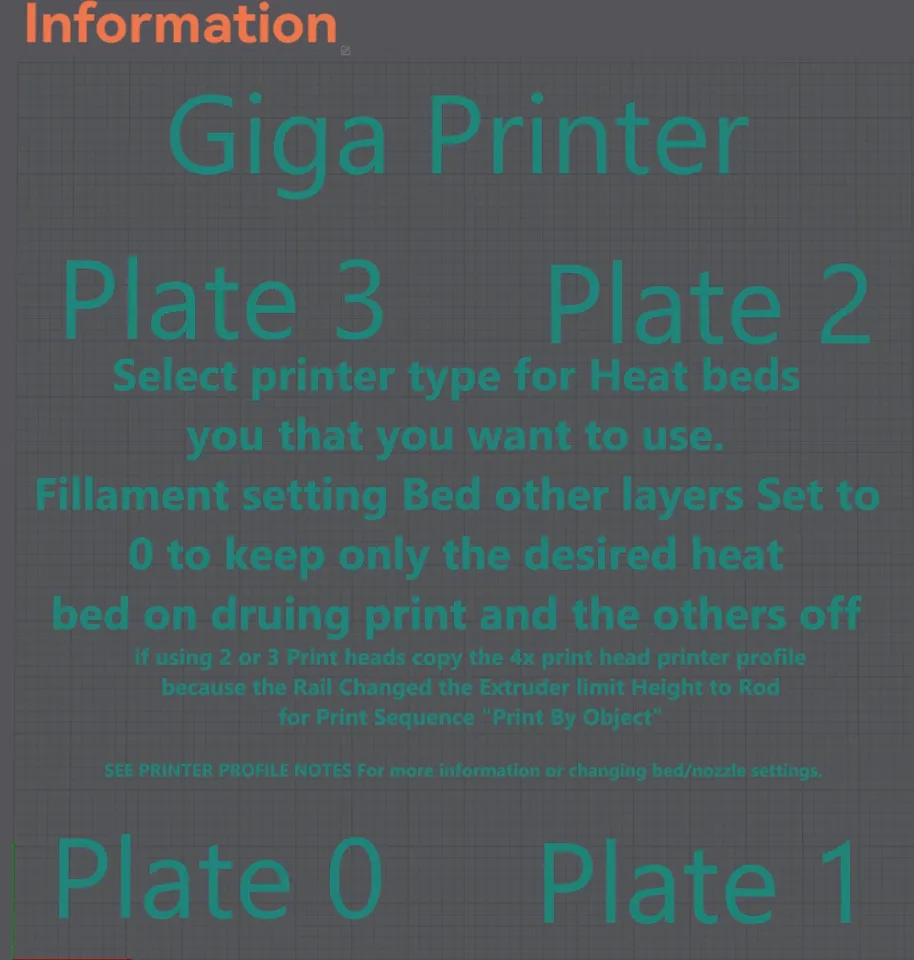 Elegoo Orange Storm Giga Orca Slicer Profile V3 For 1 Or To 4 Print Heads by DracoderArts ...