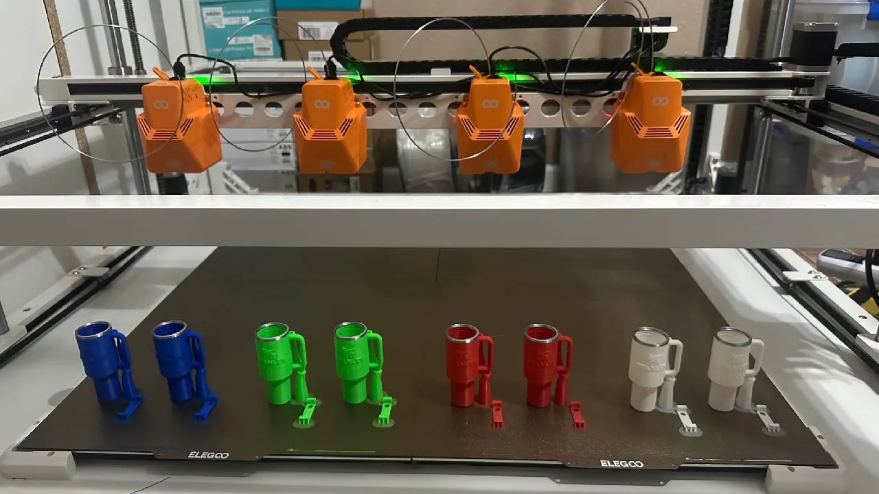Elegoo Orange Storm Giga Orca Slicer Profile V3 For 1 Or To 4 Print Heads by DracoderArts ...