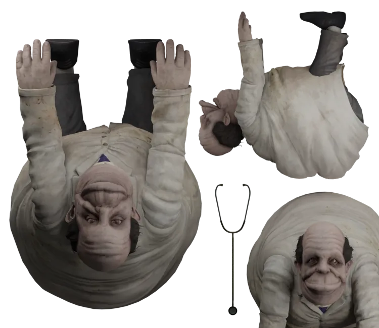 Doctor from Little Nightmares by Skeleton Dan | Download free STL model ...