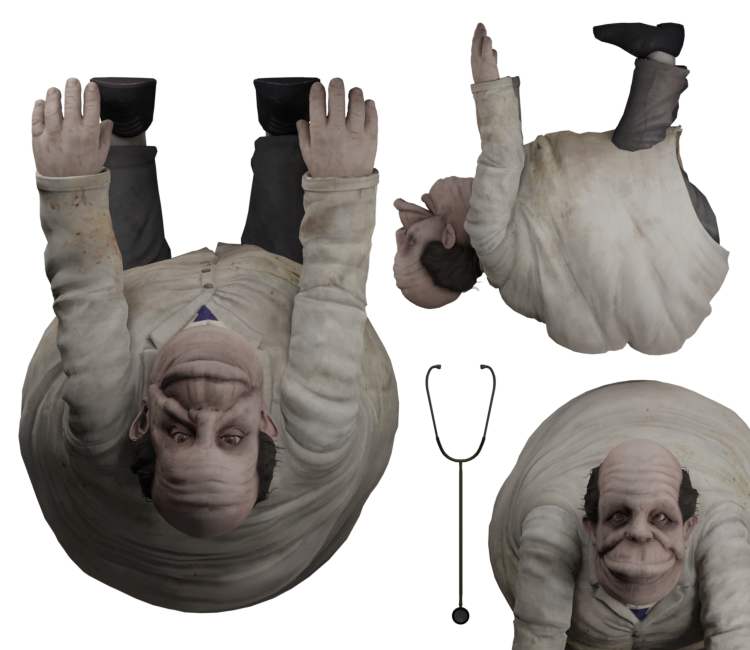 Doctor from Little Nightmares by Skeleton Dan | Download free STL model ...