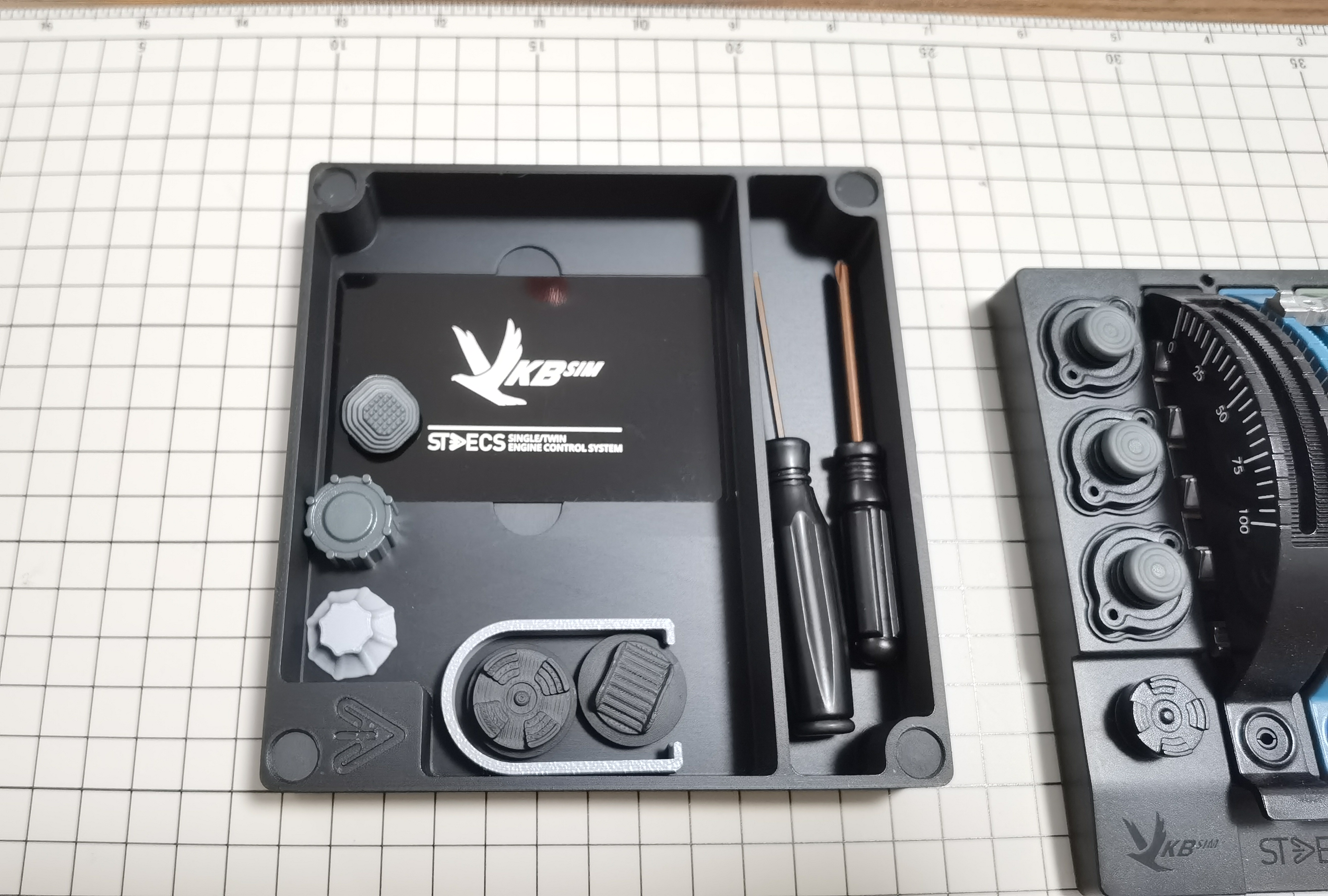 Accessory Tray for VKB STECS by unifyh | Download free STL model ...