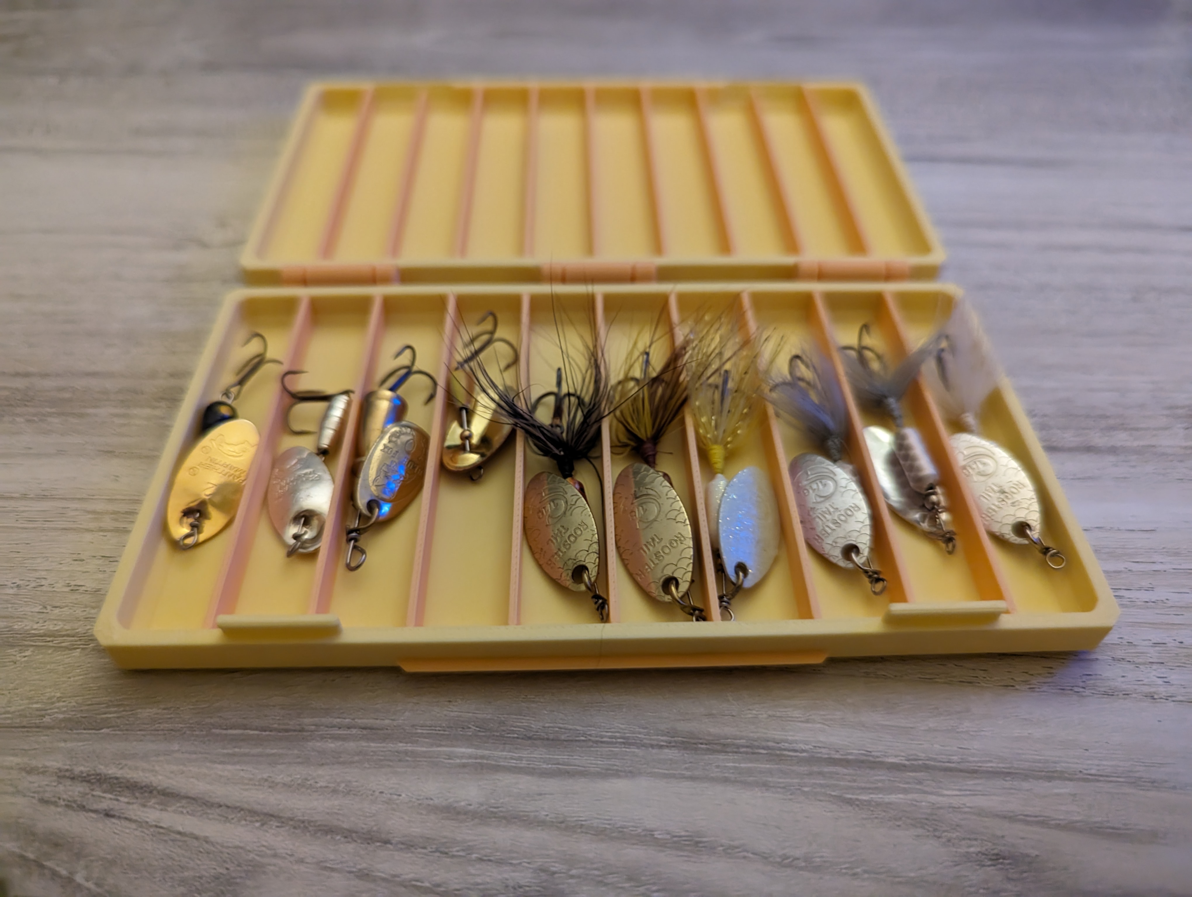 Compact Fishing Tackle Box by Fletch | Download free STL model ...