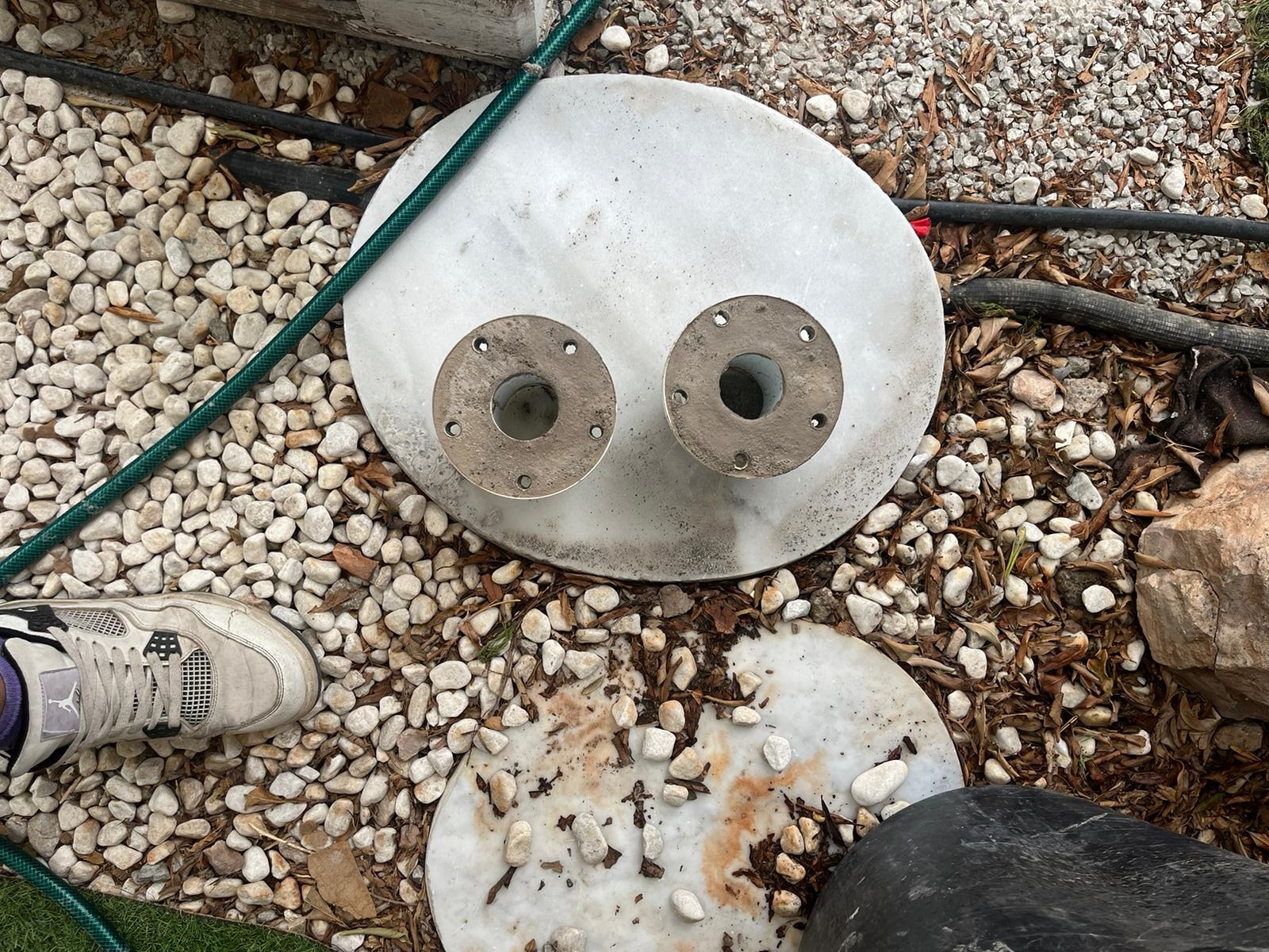 Cilindrical bolted Post Fence Foot 60mm by Nedeles | Download free STL ...