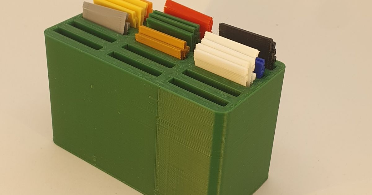Holder For Color Tests MMU by Omer Meshy | Download free STL model ...
