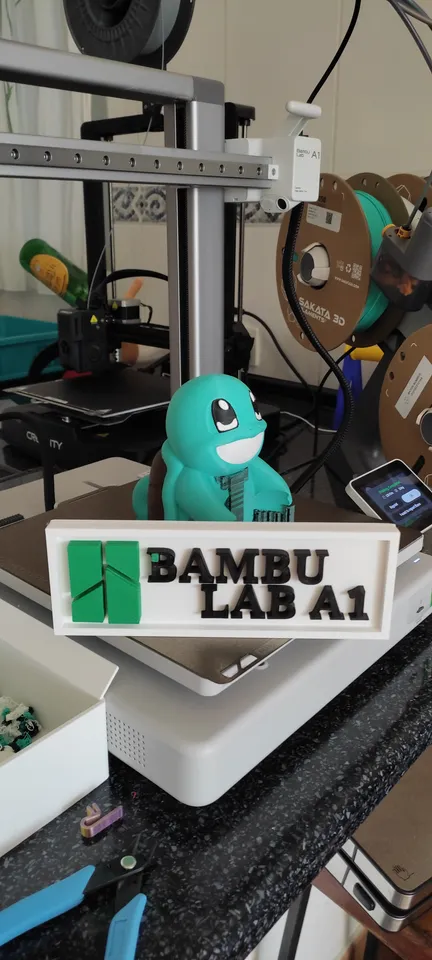Bambu Lab A1 Logo by Colossusx | Download free STL model | Printables.com