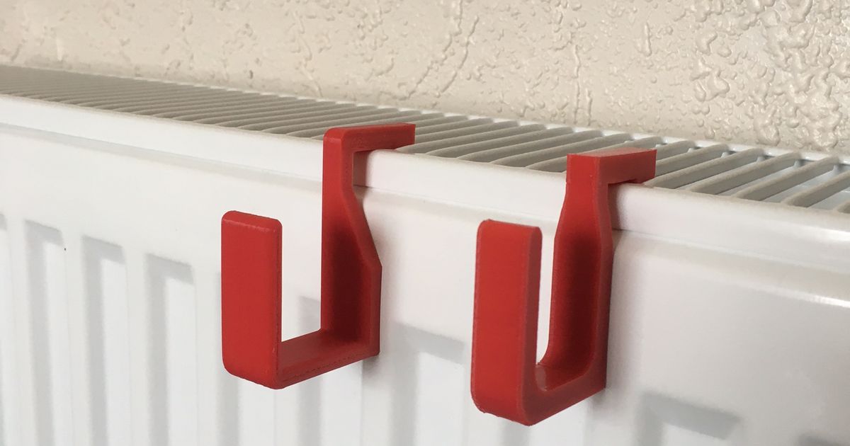 radiator hooks by awelshman | Download free STL model | Printables.com