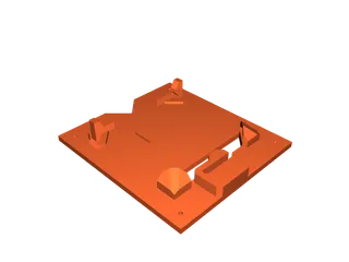 tank chassis for XRP robotics kit by takwah | Download free STL model ...