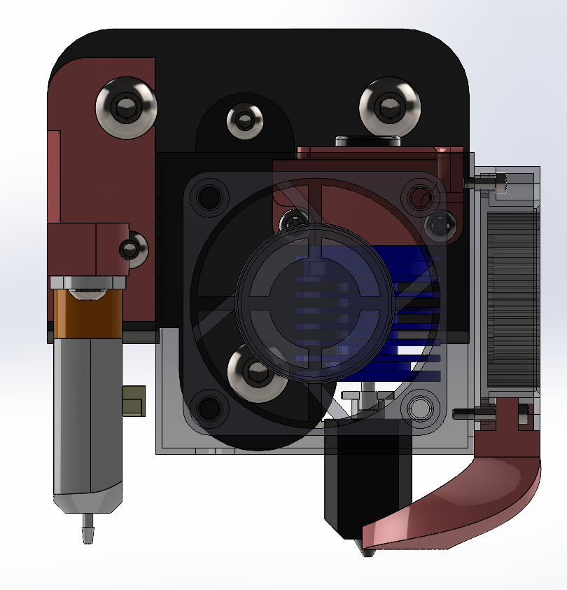 TZ-V6-2.0 Hot-end mount for Ender3 by Roman | Download free STL model ...