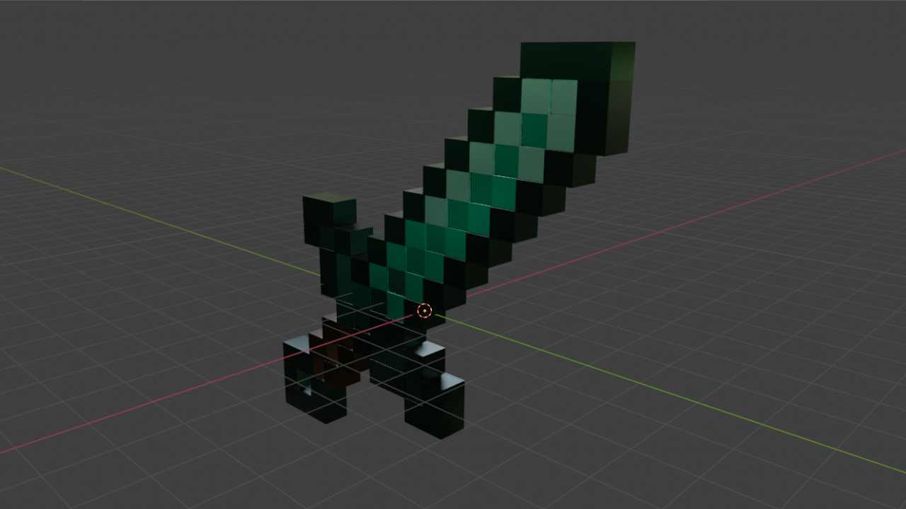 Minecraft sword key ring by Piesolo | Download free STL model ...
