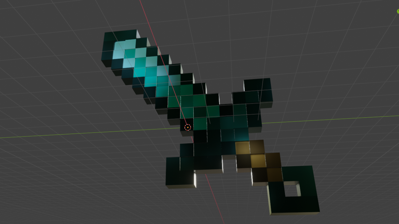 Minecraft sword key ring by Piesolo | Download free STL model ...